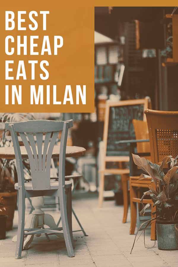 The Best Milan Cheap Restaurants - The Crowded Planet