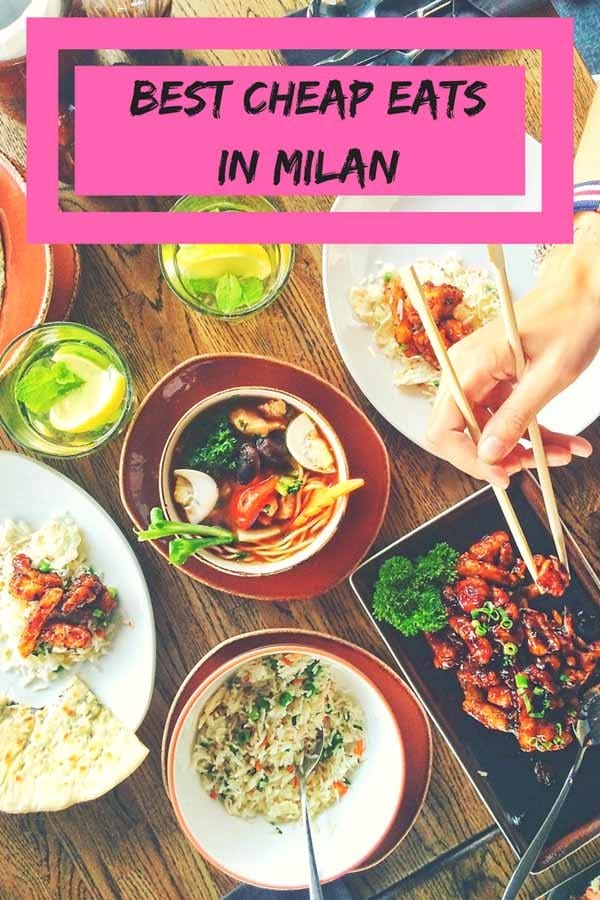 The Best Milan Cheap Restaurants - The Crowded Planet
